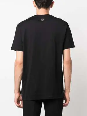 Philipp Plein Ss Snake Round-neck T-shirt - Black