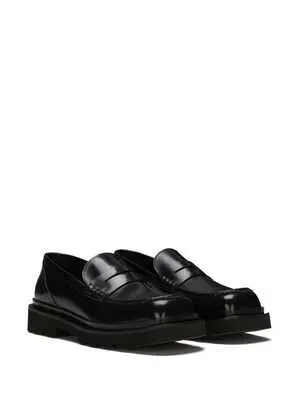 Dolce & Gabbana Penny-slot Leather Loafers
