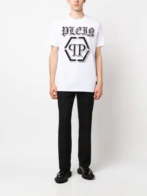 Philipp Plein Ss Chrome Round-neck T-shirt