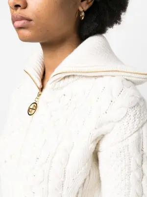 PATOU Zip-fastening Knitted Jumper