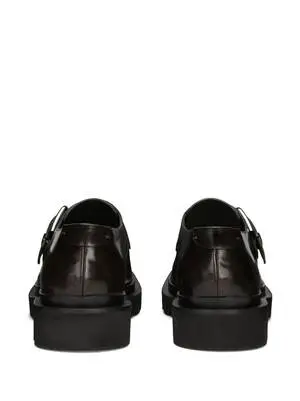Dolce & Gabbana Leather Monk Shoes