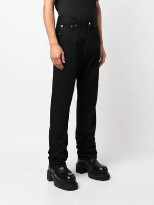 VTMNTS Barcode-patch Straight-leg Jeans