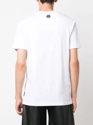 Philipp Plein Ss Skull Round-neck T-shirt - White
