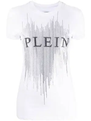 Philipp Plein Logo-appliqué T-shirt - White