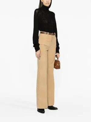 Etro Cable-knit Roll-neck Jumper - Black