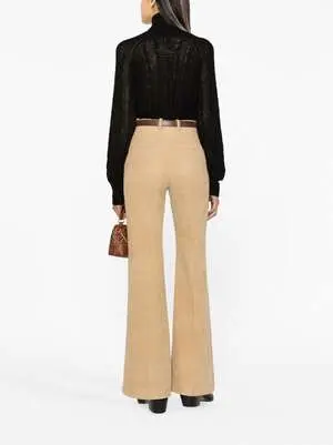 Etro Cable-knit Roll-neck Jumper - Black