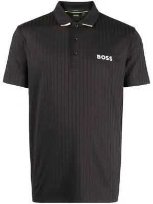 BOSS Ribbed Polo Shirt