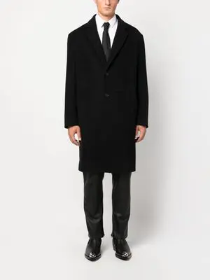 Alexander McQueen Raglan Sleeves Wool-blend Coat