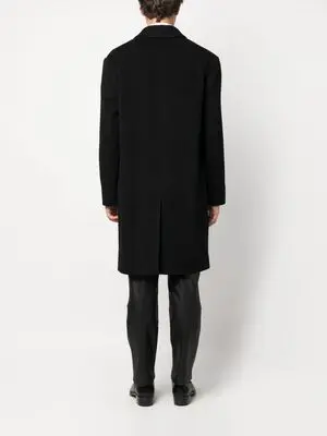 Alexander McQueen Raglan Sleeves Wool-blend Coat
