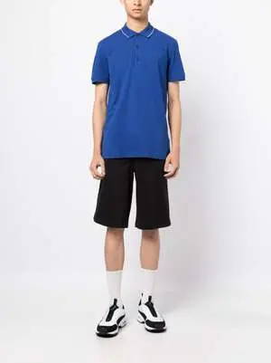 BOSS Paule Cotton Polo Shirt - Blue