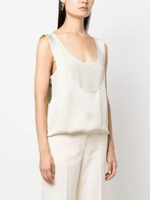 Gauchere Mirros Sleeveless Tank Top