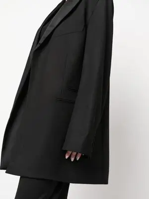 Gauchère Notched-lapels Single-breasted Coat