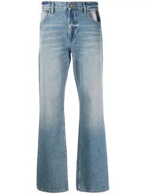 Gauchere Cut-out Straight-leg Jeans