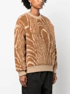 Stella McCartney Graphic-pattern Crew-neck Jumper