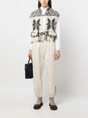 Brunello Cucinelli Embroidered Cardigan