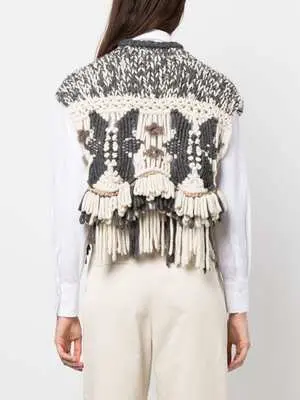 Brunello Cucinelli Embroidered Cardigan