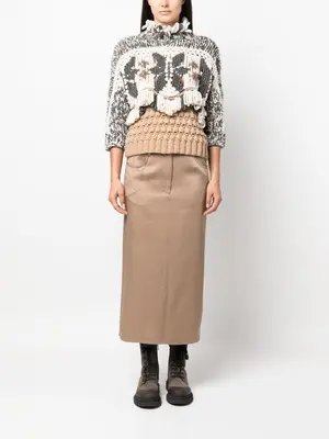 Brunello Cucinelli Fringed Chunky-knit Cashmere Jumper