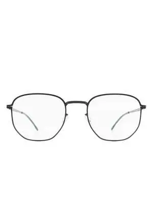 Mykita Ryker Square-frame Metal Glasses - Black
