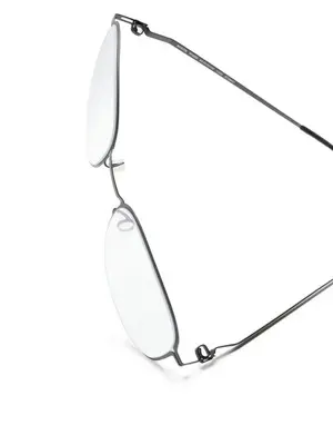 Mykita Ryker Square-frame Metal Glasses
