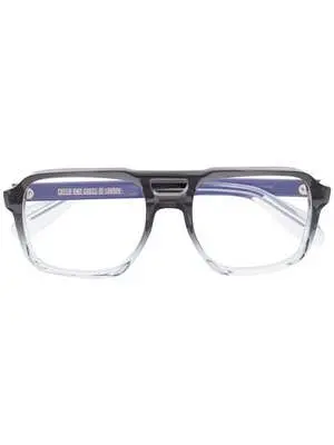 CUTLER & GROSS Gradient Pilot-frame Glasses - Black