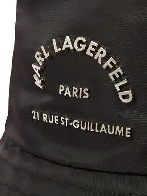 Karl Lagerfeld Logo-plaque Bucket Hat