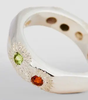 BLEUE BURNHAM Sterling And Sapphire Mycorrhizal Ring