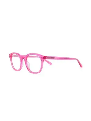 Saint Laurent Transparent Round-frame Glasses