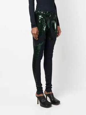 Ottolinger Paneled Sequin Leggings