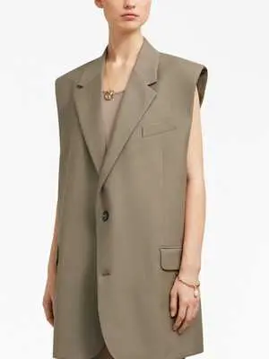 AMI Paris Oversize Virgin Wool Waistcoat