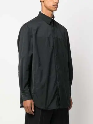 Valentino Garavani Vltn-patch Concealed Placket Shirt