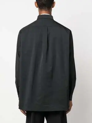 Valentino Garavani Vltn-patch Concealed Placket Shirt