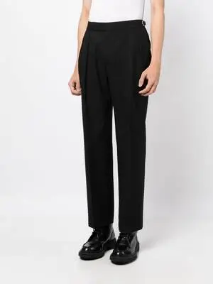 Paul Smith Double-pleat Trousers - Black