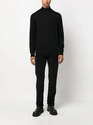 Corneliani High-neck Jumper - Black