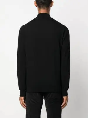 Corneliani High-neck Jumper - Black