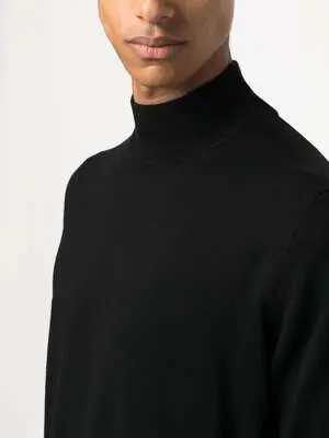 Corneliani High-neck Jumper - Black