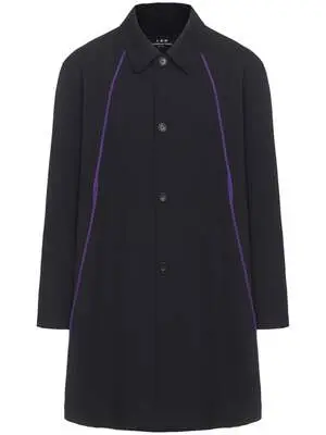 Shanghai Tang Piped-trim Trench Coat