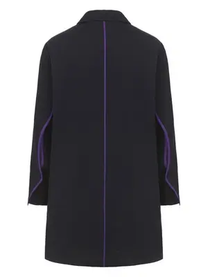 Shanghai Tang Piped-trim Trench Coat