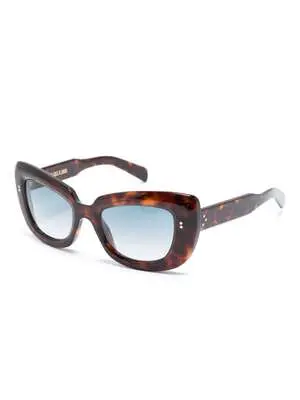 CUTLER & GROSS 9797 Cat-eye Sunglasses - Brown