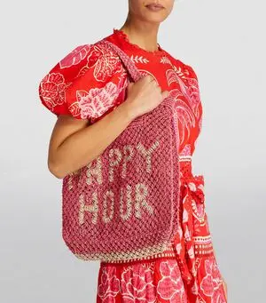 THE JACKSONS Small Happy Hour Tote Bag