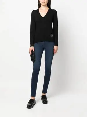 Liu Jo Logo-patch Skinny Jeans