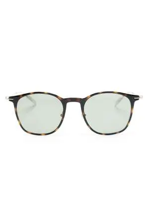 Montblanc Logo-plaque Sunglasses - Brown
