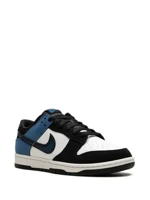 Nike Dunk Low Industrial Blue Sneakers - White