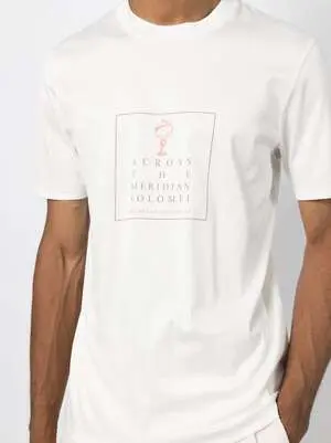 Brunello Cucinelli Graphic-print Cotton T-shirt