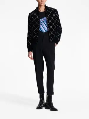 Balmain Tapered Cropped Trousers