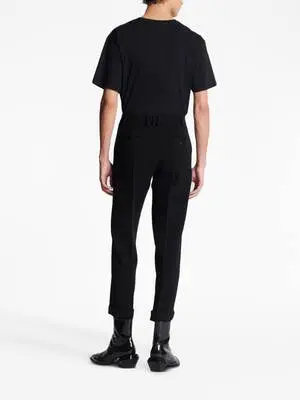 Balmain Tapered Cropped Trousers