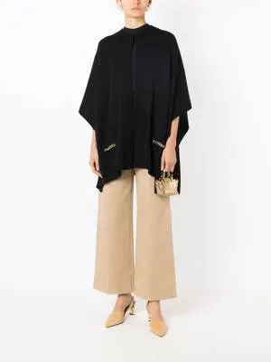 Valentino Garavani Chain-link Cashmere Cape