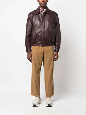 RANRA Corduroy Straight-leg Trousers