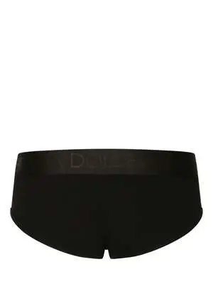 Dolce & Gabbana Logo-waistband Cotton Briefs