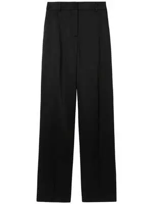 Burberry Pressed-crease Flared Trousers
