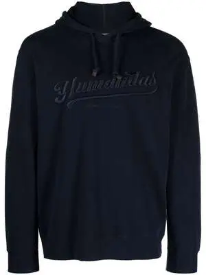 Brunello Cucinelli Slogan-embroidered Cotton Hoodie